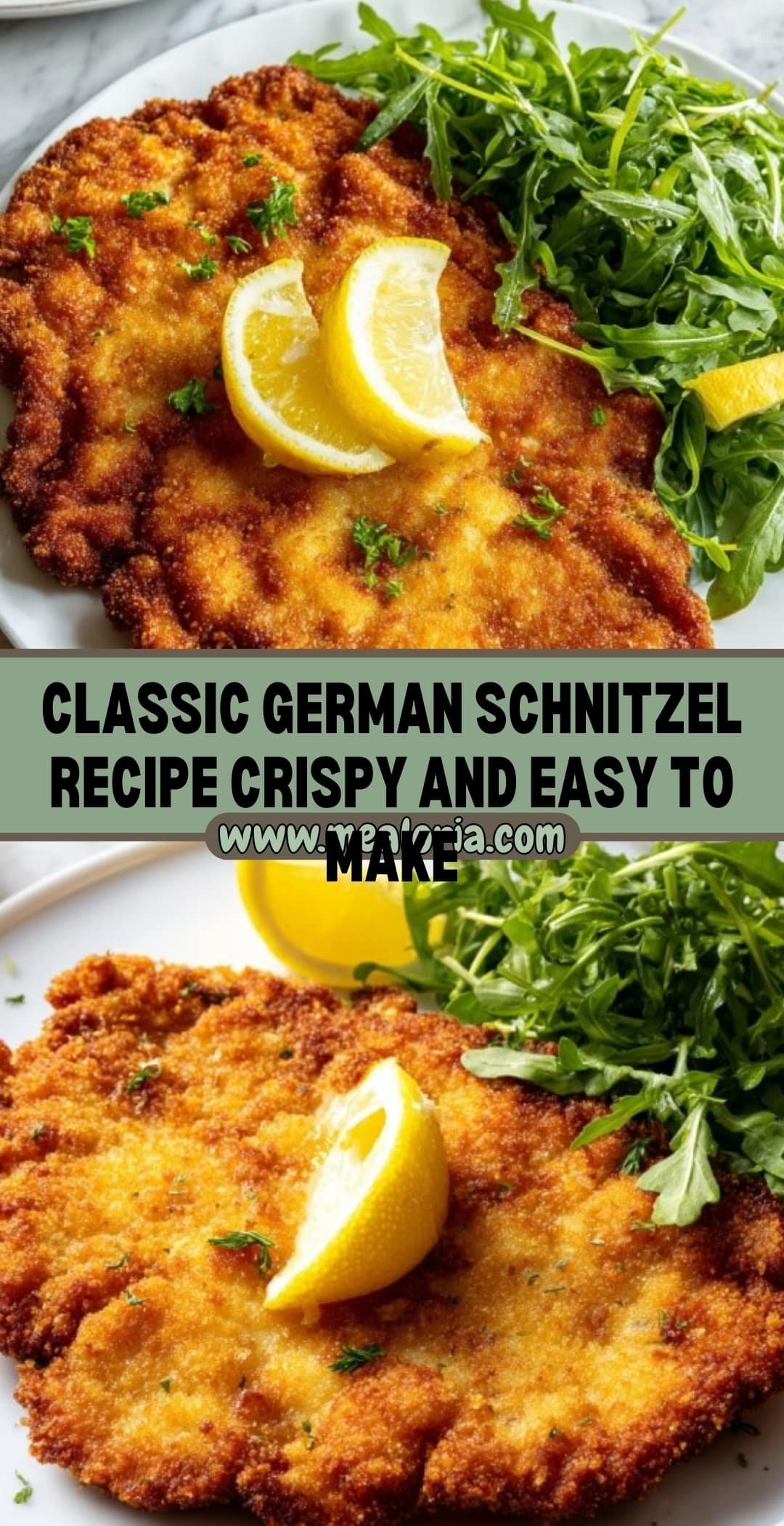 German Pork Schnitzel Recipe – Mealoria